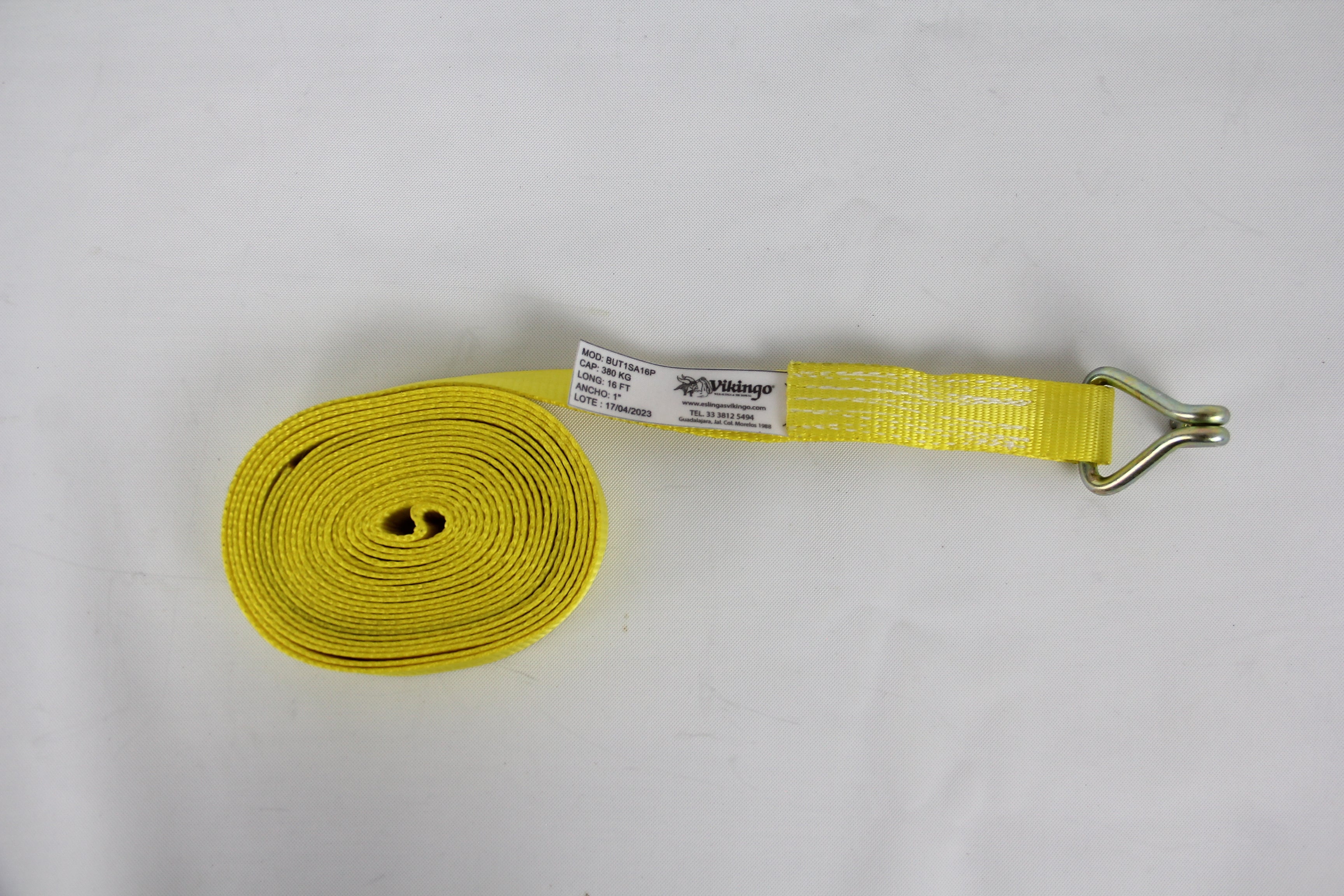 BANDA DE USO TÉCNICO CON GANCHO DE ALAMBRE DE 1" — Eslingas Matriz